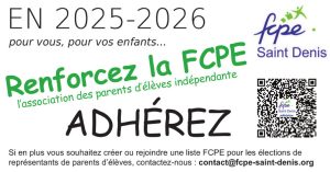 août 2025 – FCPE Saint Denis